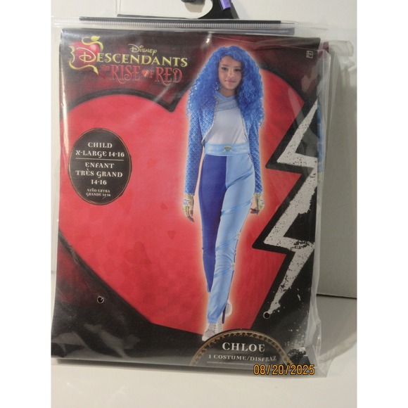 Disney | Costumes | Disney Descendants Rise Of Red Chloe Costume Child ...